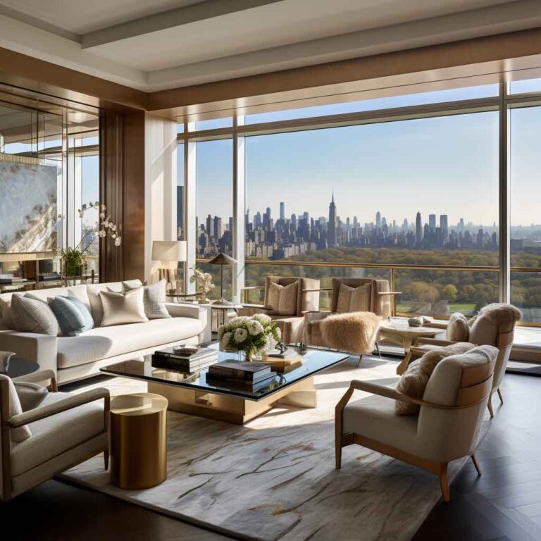 Central Park Tower Interior Design | New York Interior Designer | Kati ...